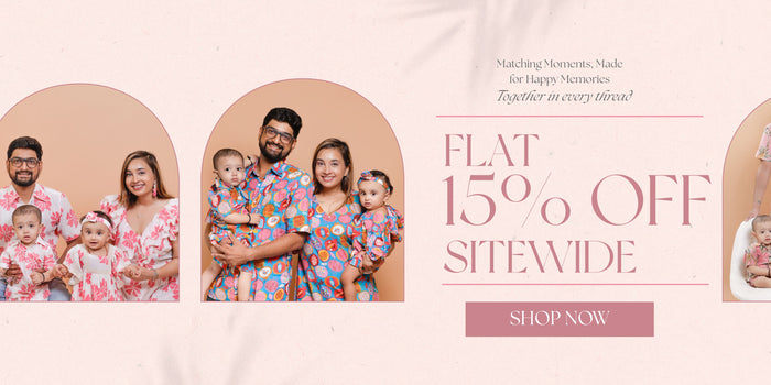 Buy twinning clothes for family at best price | Rajaandraya