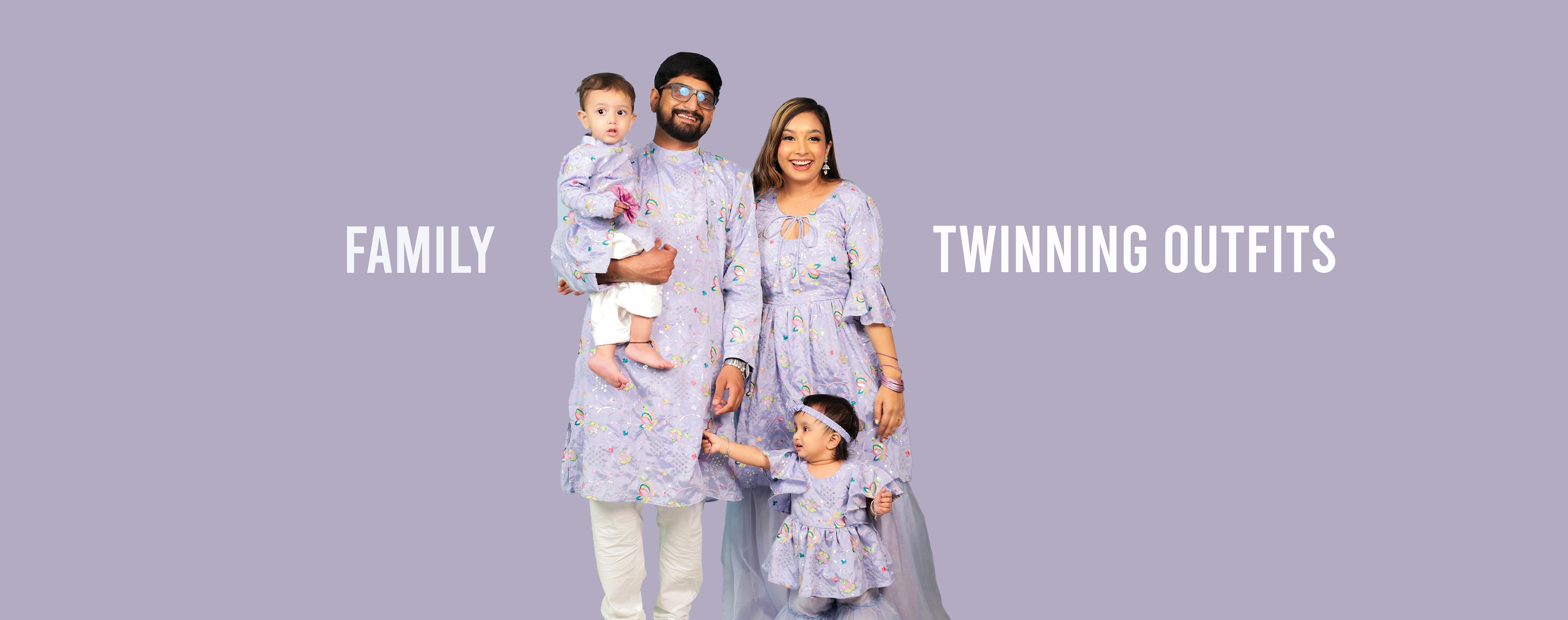 Twinning Outfits for Family | Matching sets for family – rajaandraya